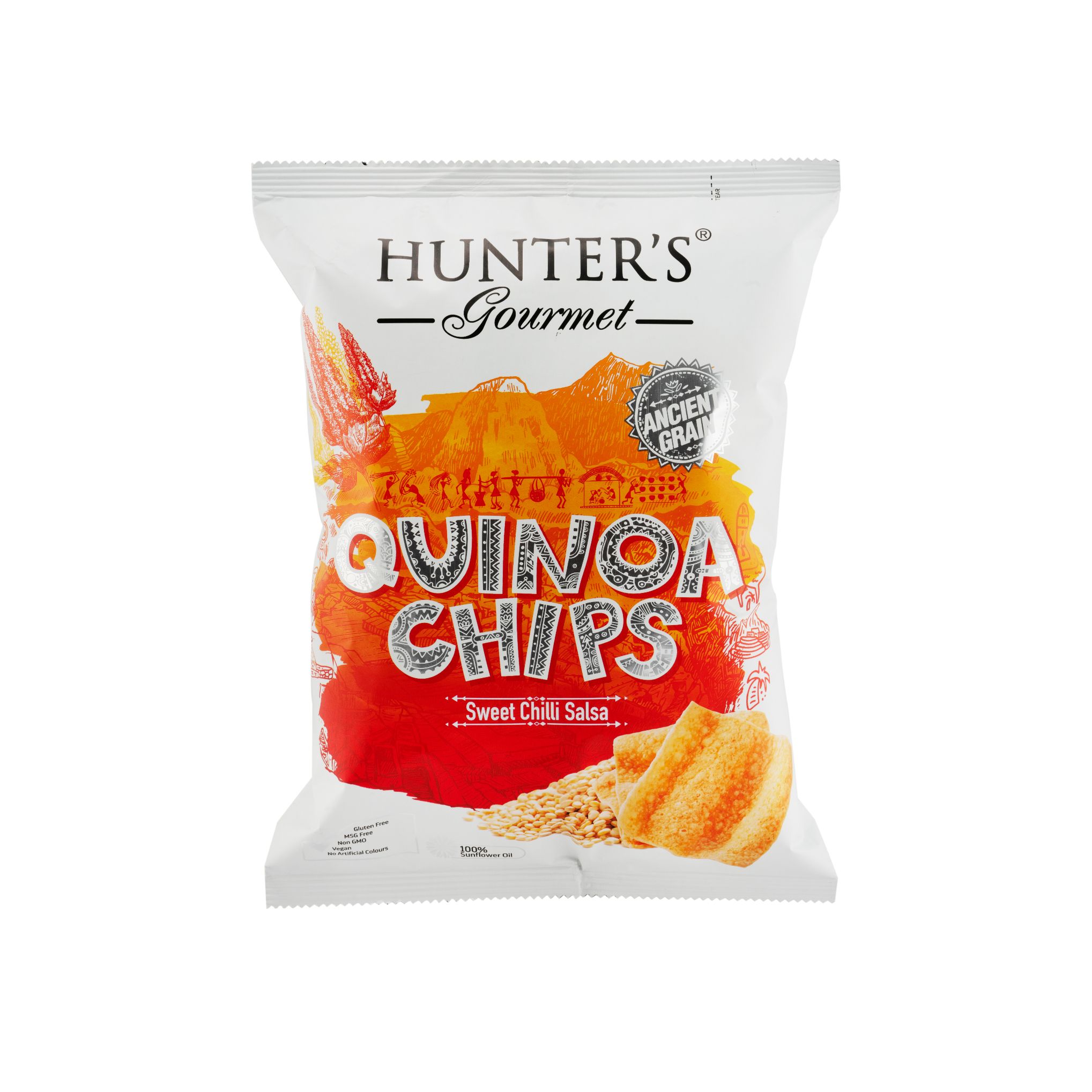 Buy Hunter's Gourmet Sweet Chilli Salsa Quinoa Chips, 75g Online in ...