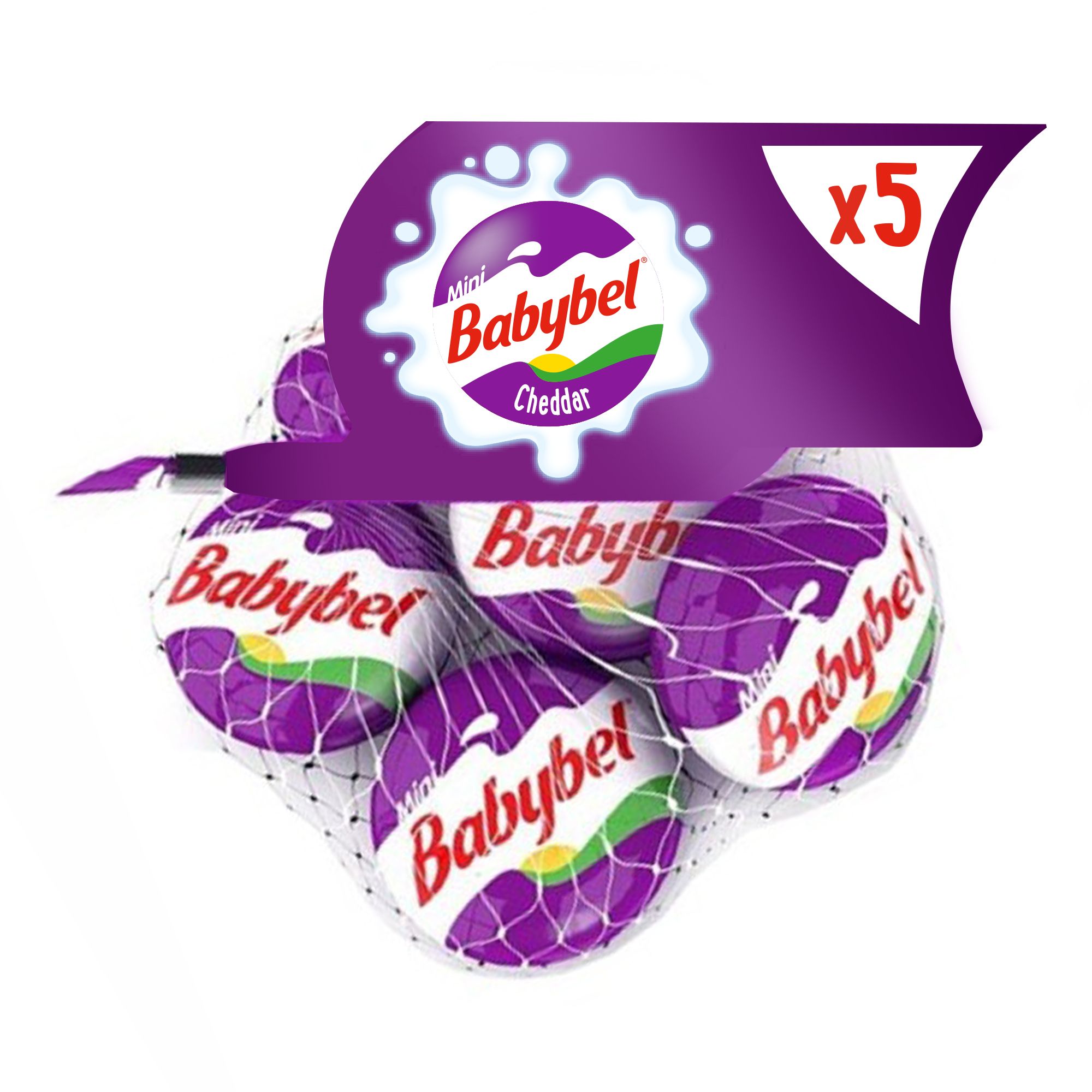 Buy Mini Babybel Cheddar Cheese Snack, 5x20g Online in UAE | Talabat UAE