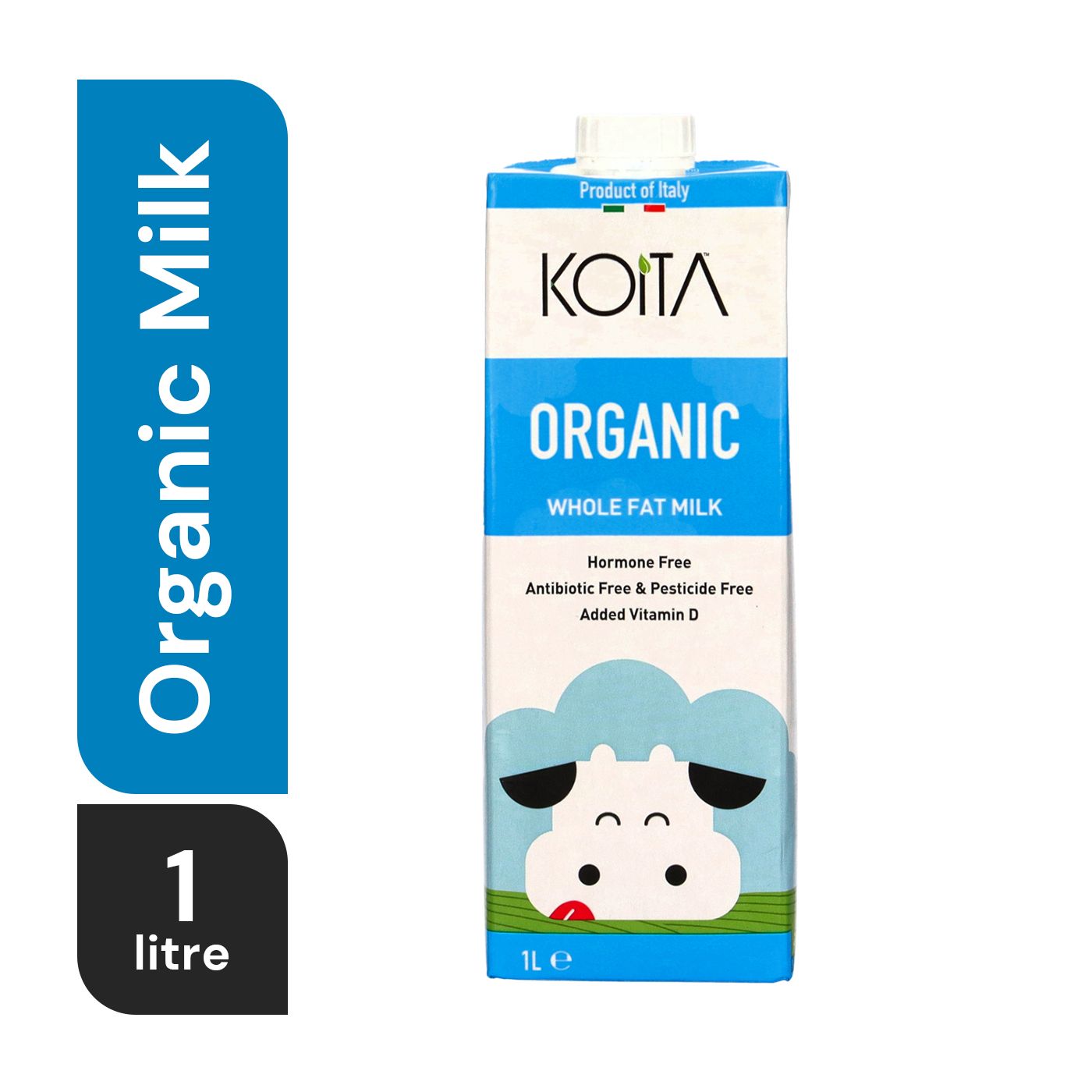 Buy Koita Organic Whole Uht Milk 1 L Online in Kuwait | Talabat Kuwait