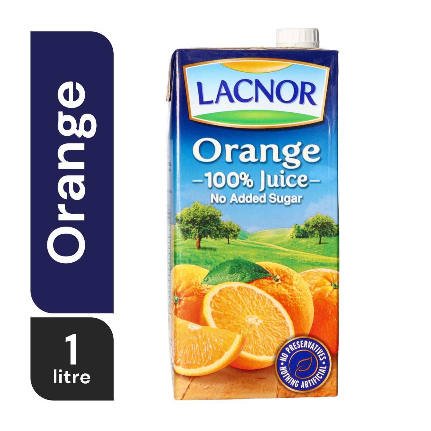 Buy Lacnor Essentials Orange Juice 1 ltr Online in UAE | Talabat UAE