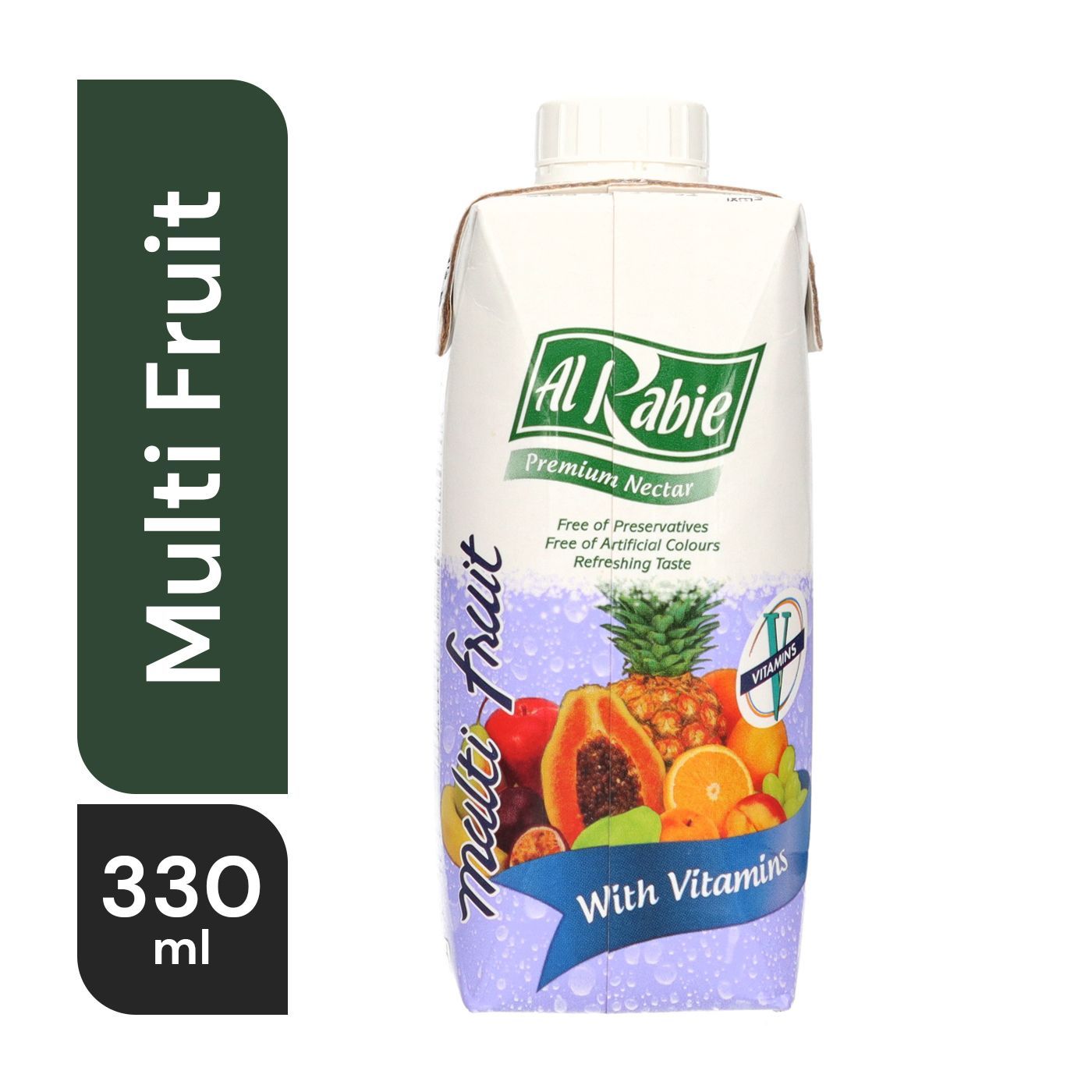 Buy Al Rabie Multi Fruit Nectar Juice with Vitamins, 330ml Online in ...