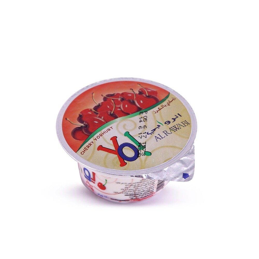 Buy Al Rawabi Full Fat Yo Red Cherry Stirred Yoghurt 130 g Online in ...