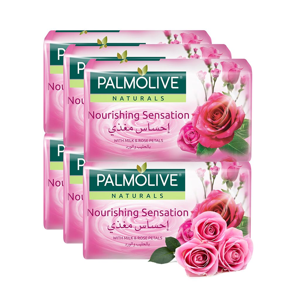Buy Palmolive Naturals Bar Soap Soft and Moisture with Milk and Rose ...