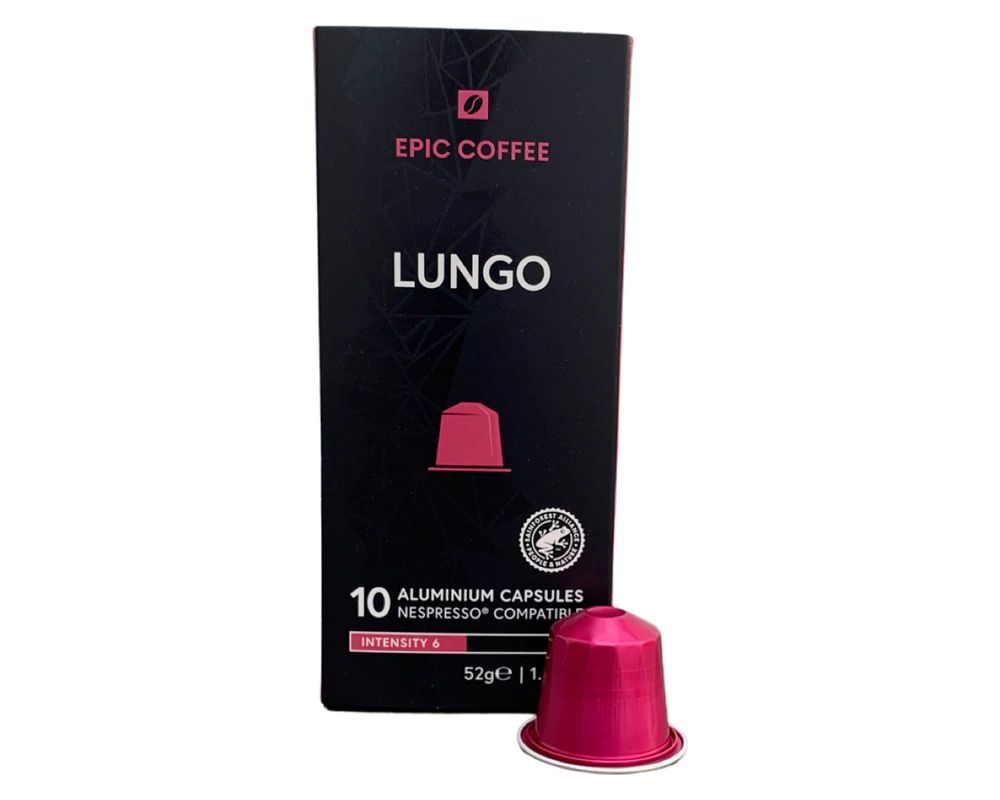 Buy EPIC Coffee Lungo for Nespresso, 52g, 10 Capsules Online in Kuwait ...