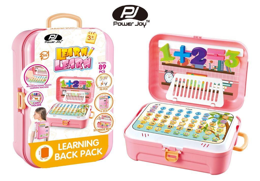 Buy Power Joy Learn Multifunction Learning Backpack - Pink Online in ...