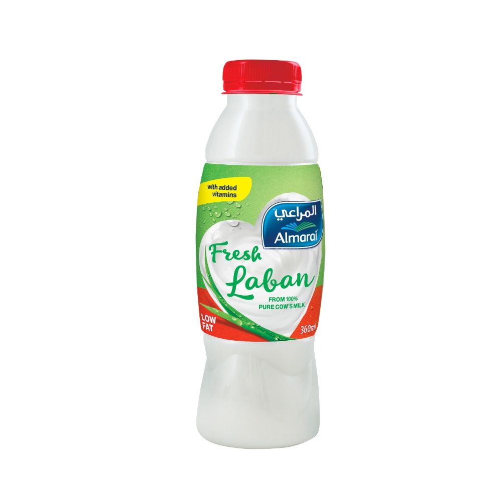 Buy Almarai Low Fat Fresh Laban with Added Vitamins, 360ml Online in ...