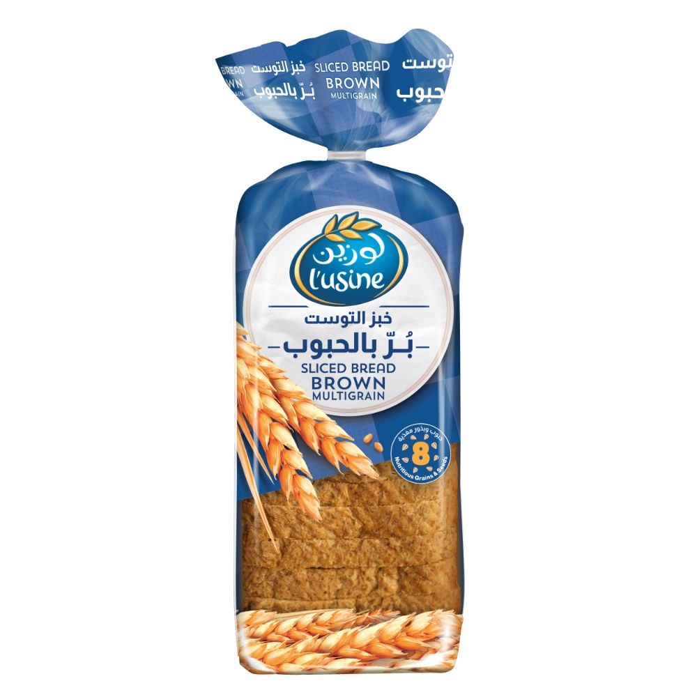 Buy L'usine Multigrain Sliced Bread, 600g Online in UAE | Talabat UAE