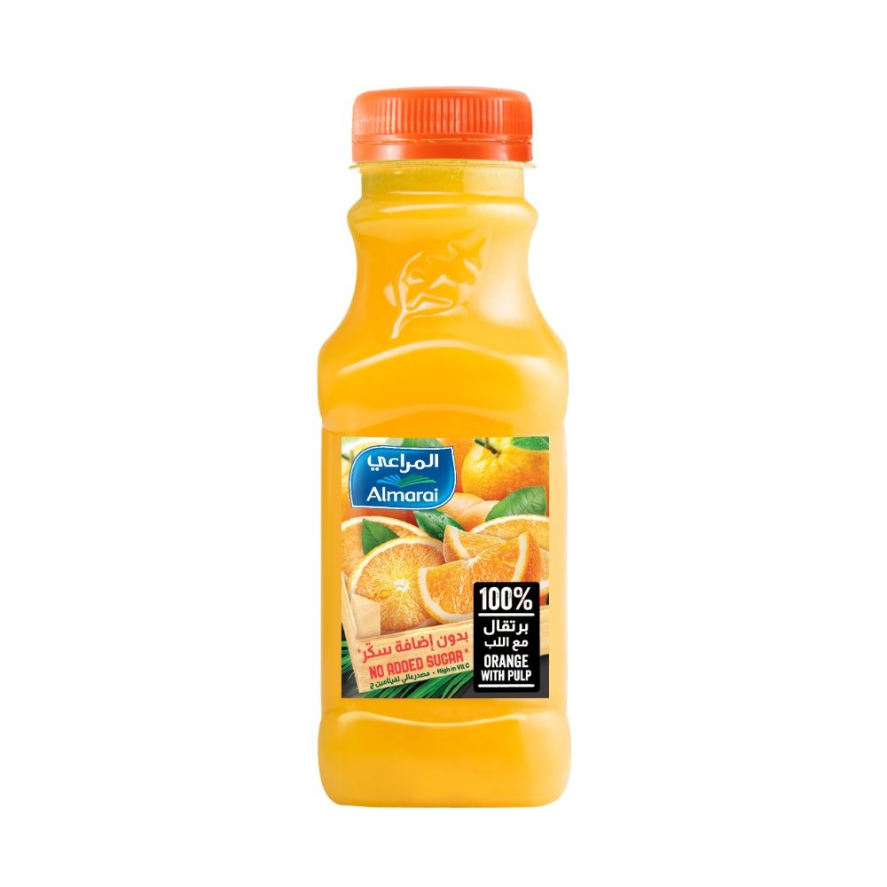 Buy Almarai No Sugar Added Orange Juice with Pulp, 300ml Online in UAE ...