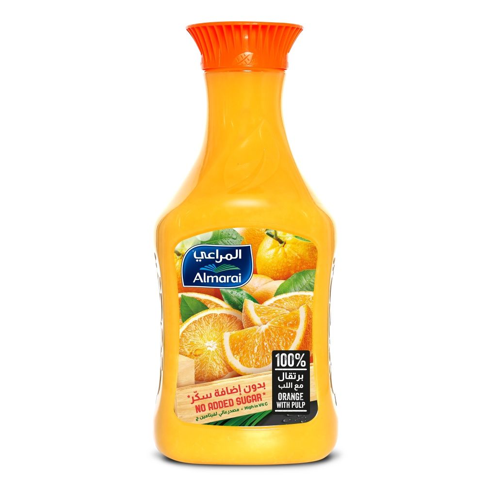 Buy Almarai Sugar Free Premium Orange Juice with Pulp, 1.4L Online in ...