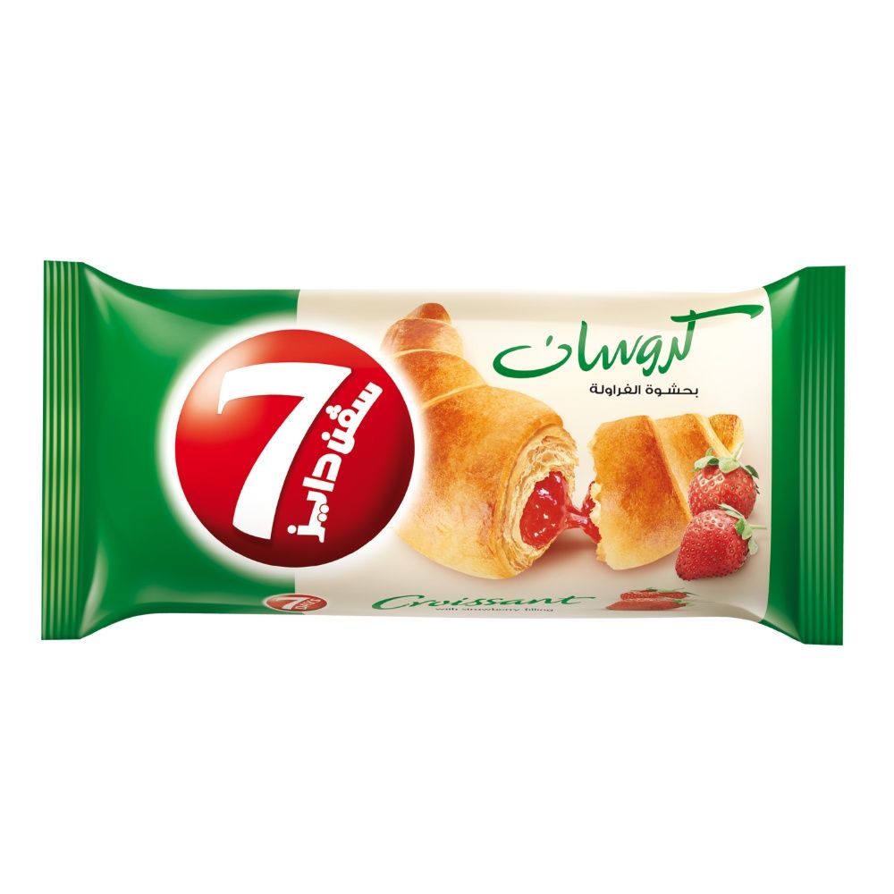 Buy 7Days Croissant with Strawberry Filling, 55g Online in UAE ...