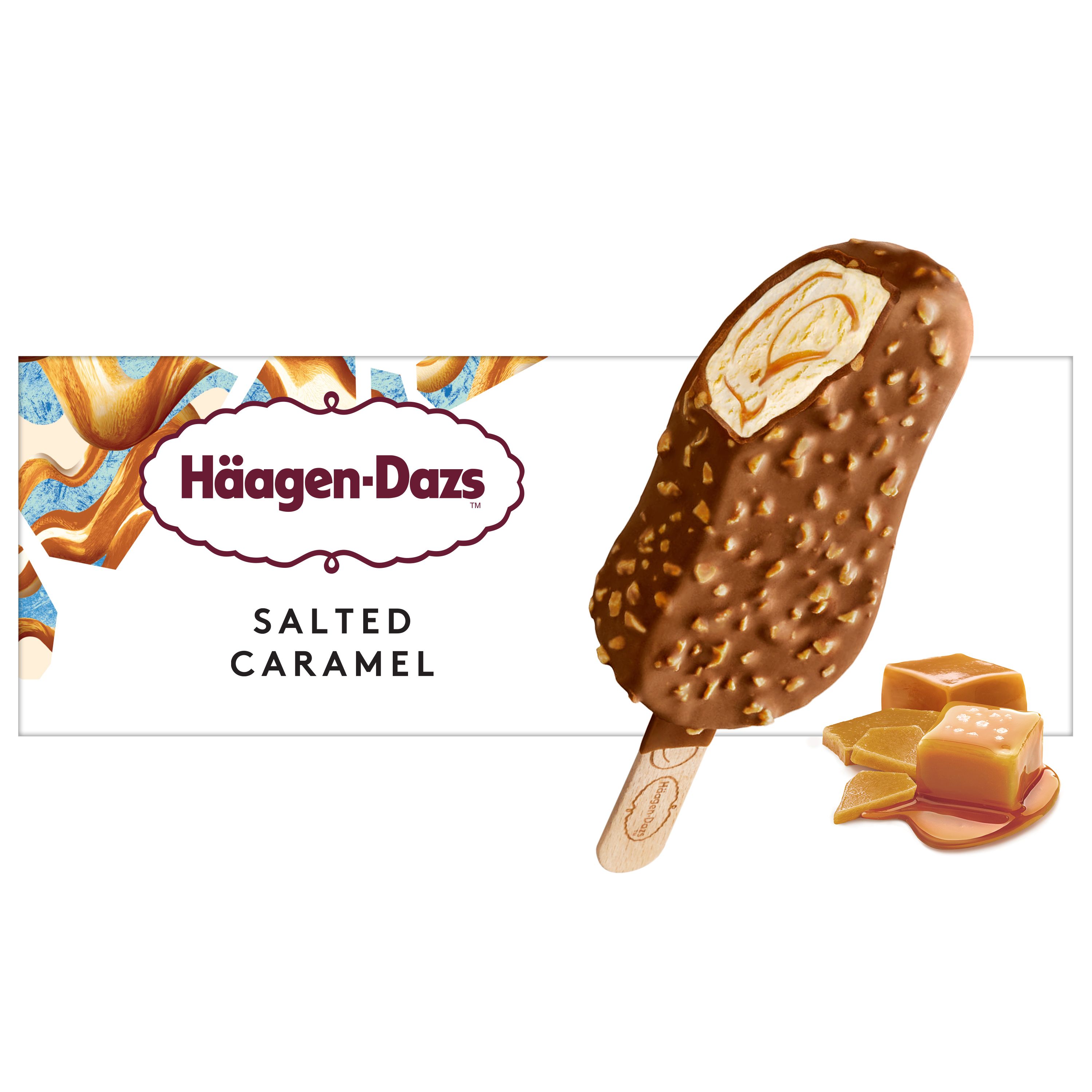 Buy Haagen-Dazs Salted Caramel Ice Cream Stick 80ml Online in Kuwait ...