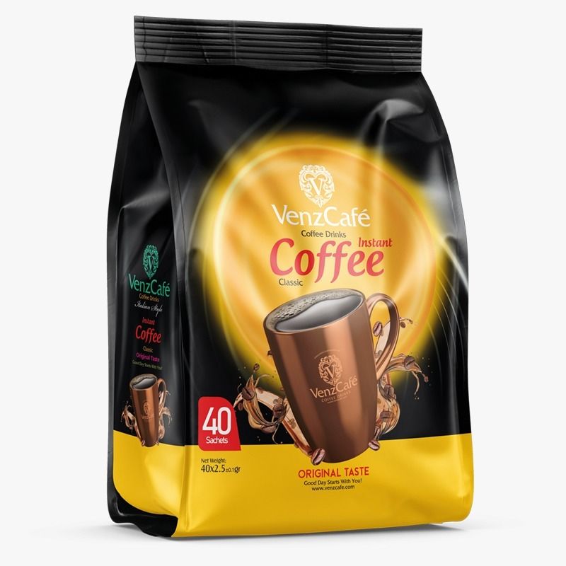 Buy VenzCafe Instant Coffee, 40x2.5g Online in Oman | Talabat Oman