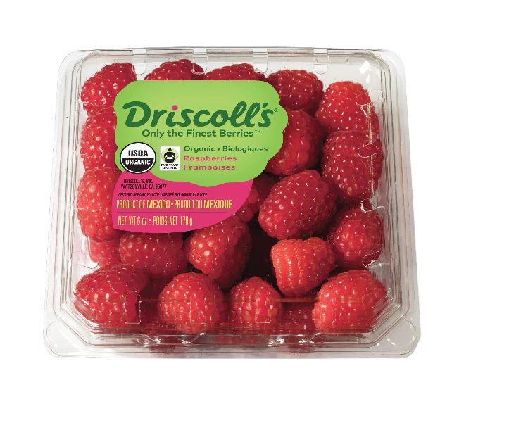 Buy Driscoll's Organic Raspberry - USA, 170g Online in Oman | Talabat Oman