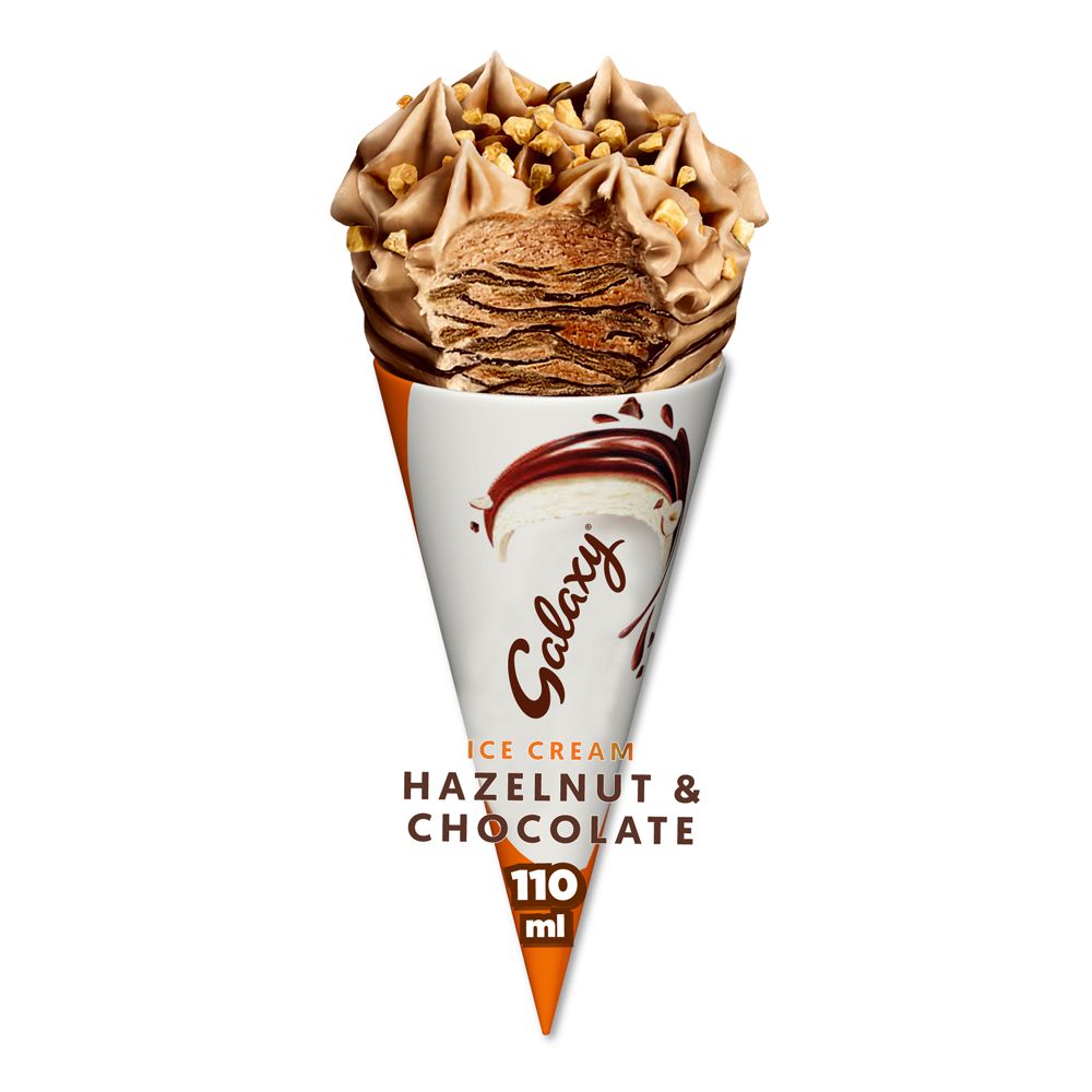 Buy Galaxy Hazelnut & Chocolate Ice Cream Cone 110 ml Online in Kuwait ...