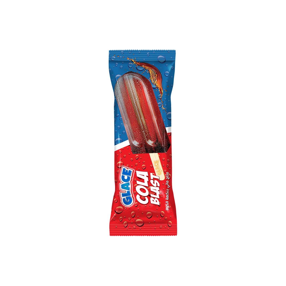 Buy Glace Cola Blast Ice Cream Stick, 50ml Online in Oman | Talabat Oman