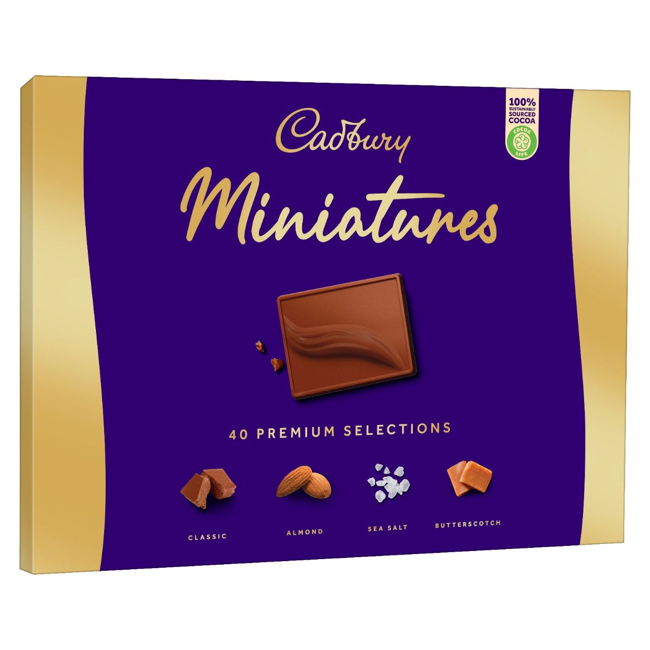 Buy Cadbury Miniatures Chocolate Gifting Box, 40 Pieces, 400g Online in ...