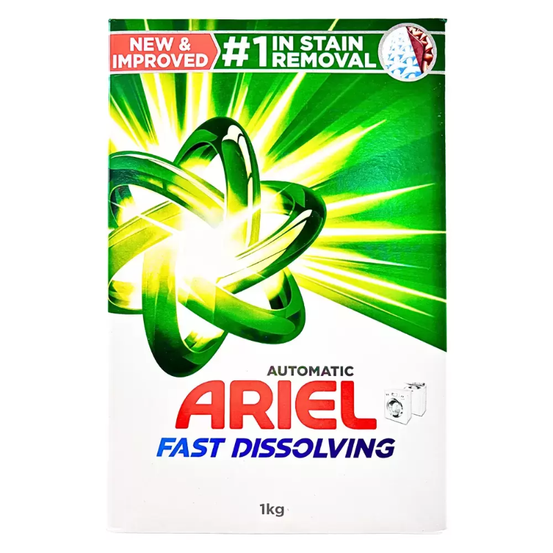 Buy Ariel Fast Dissolving Automatic Detergent Powder, 1kg Online in ...