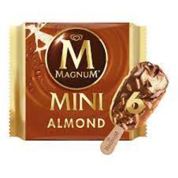 Buy Magnum Mini Almond 345 ml x 6 Pcs Online in Bahrain | Talabat Bahrain