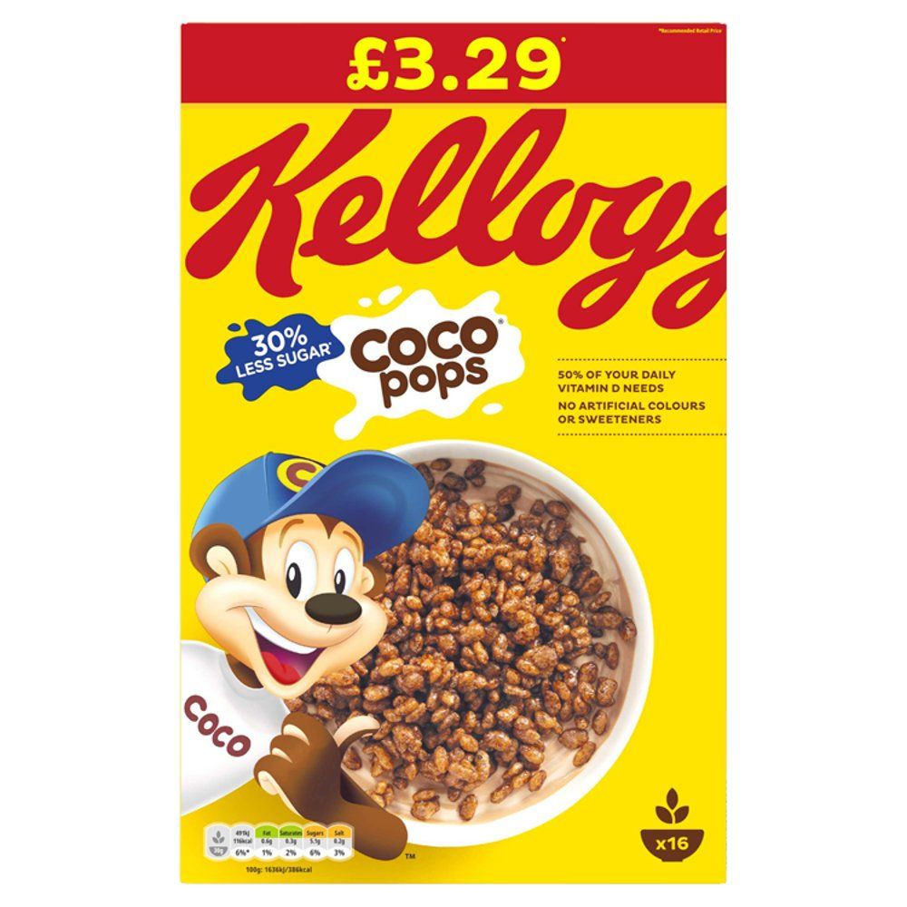 Buy Kellogg Coco Pops Cereal, 480g Online in Kuwait | Talabat Kuwait