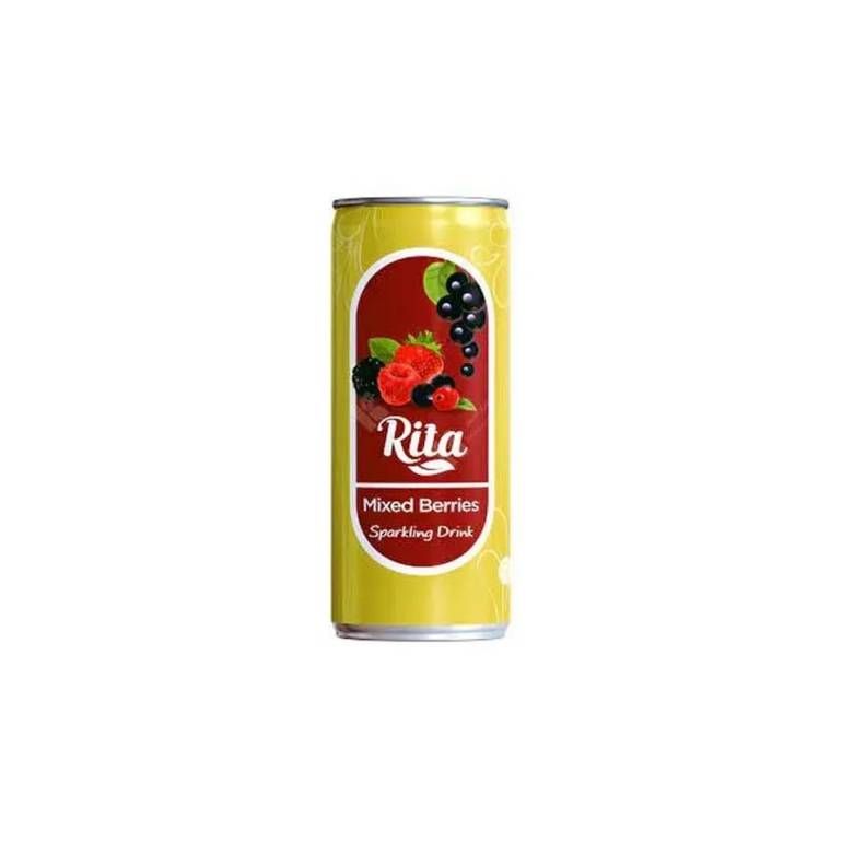 Buy Rita Mix Berry Sparkling Drink Can, 240ml Online in Kuwait ...
