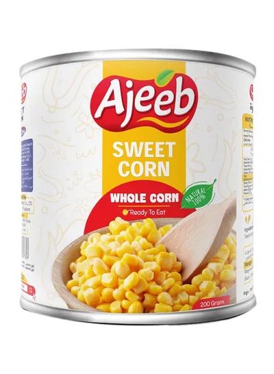 Buy Ajeeb Sweet Corn, 200g, 6 Pieces Online in Oman | Talabat Oman
