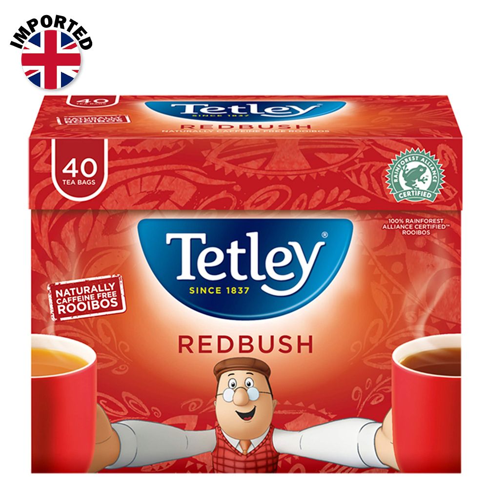Buy Tetley Redbush Pure Tea, 40 Bags, 100g Online in Kuwait | Talabat ...