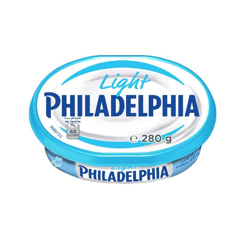 Buy Philadelphia Light Cheese Spread, 2x280g Online in Kuwait | Talabat ...