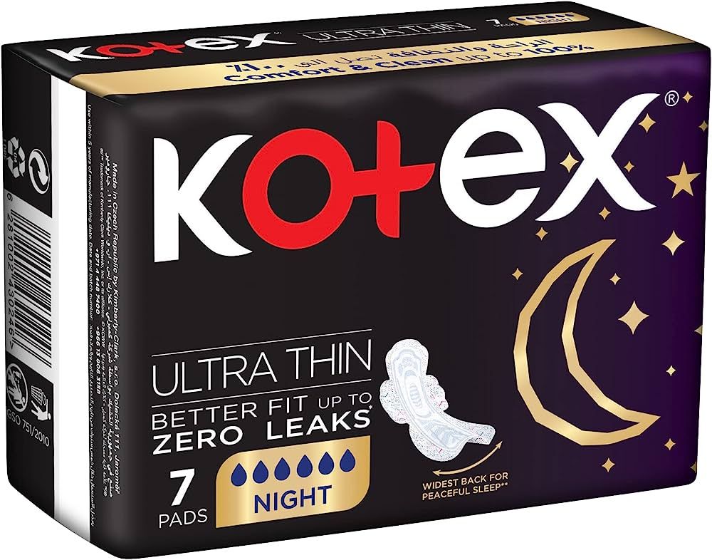 Buy Kotex Natural Ultra Thin Night Pads, 14 Pads Online in Oman | Talabat Oman
