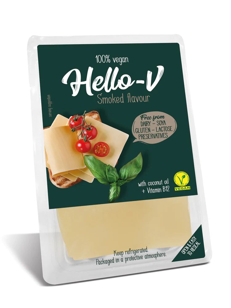 Buy Hello-V Cheese Smoked Flavour Slices, 140g Online in Oman | Talabat ...