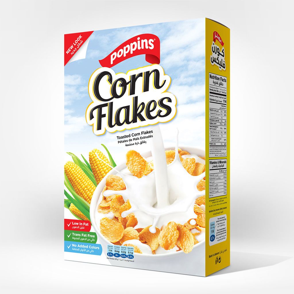 Buy Poppins Corn Flakes, 20g Online in Oman | Talabat Oman