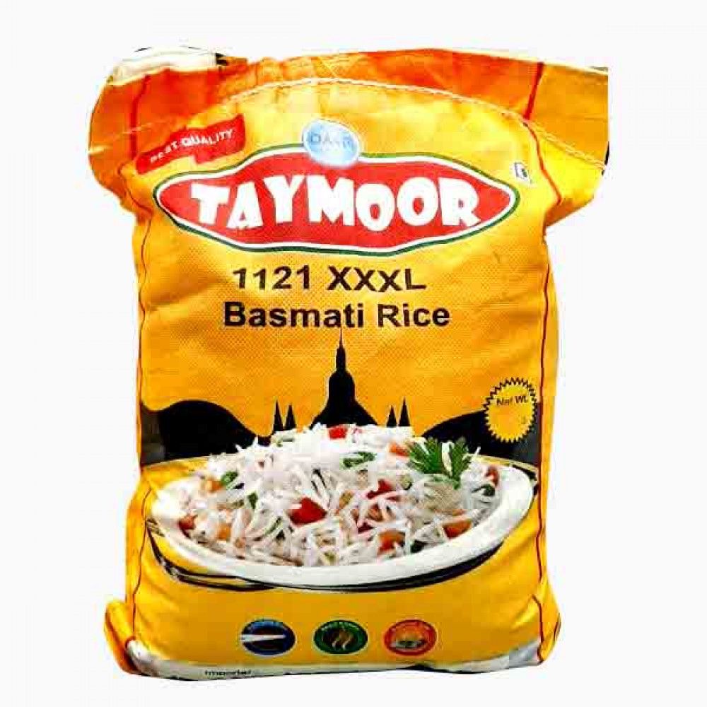 Buy Taymoor Basmati Rice, 5kg Online in Oman | Talabat Oman