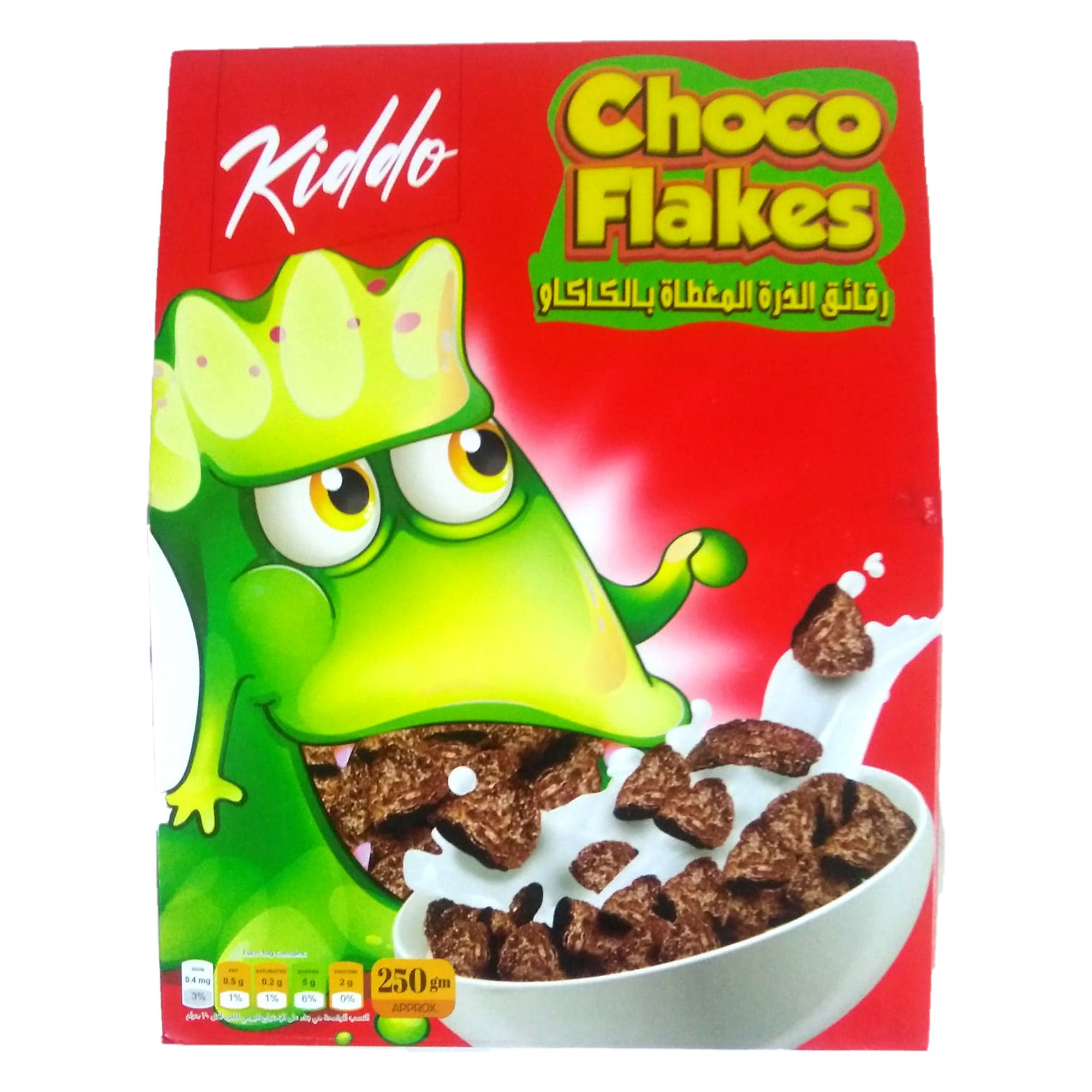 Buy Kiddo Choco Flakes, 250g Online in Oman | Talabat Oman