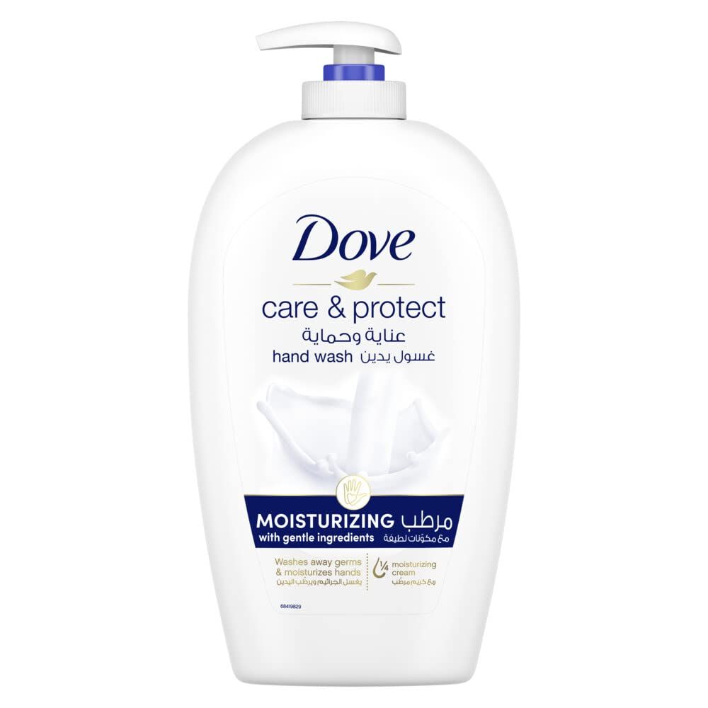 Buy Dove Care & Protect Moisturising Hand Wash Original, 2x500ml Online ...