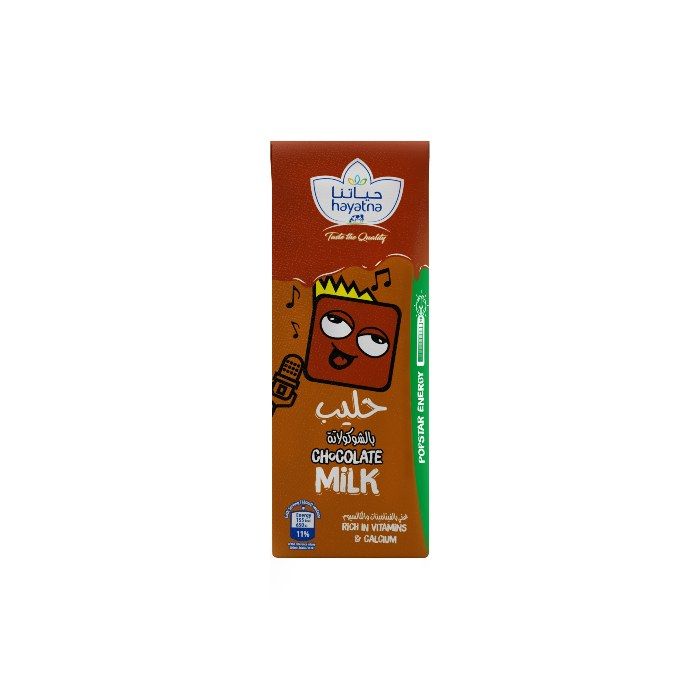 Buy Hayatna Chocolate UHT Milk 180 ml x 6 Online in Bahrain | Talabat ...