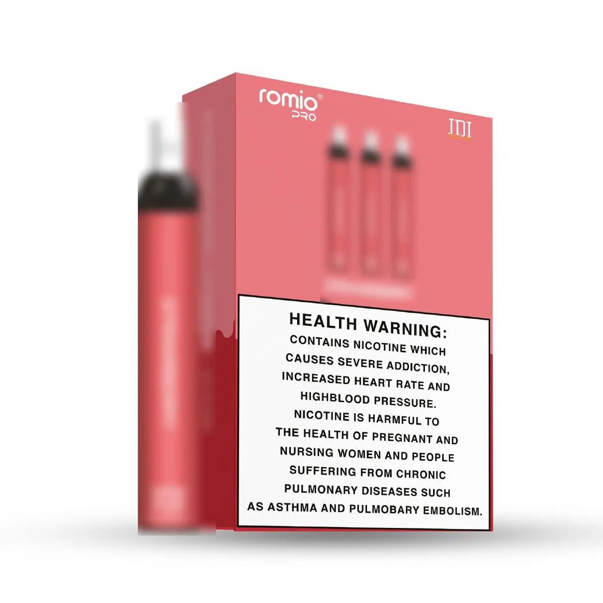 Buy JDI Romio Pro Strawberry 500 Puffs 20Mg Online in Kuwait | Talabat ...