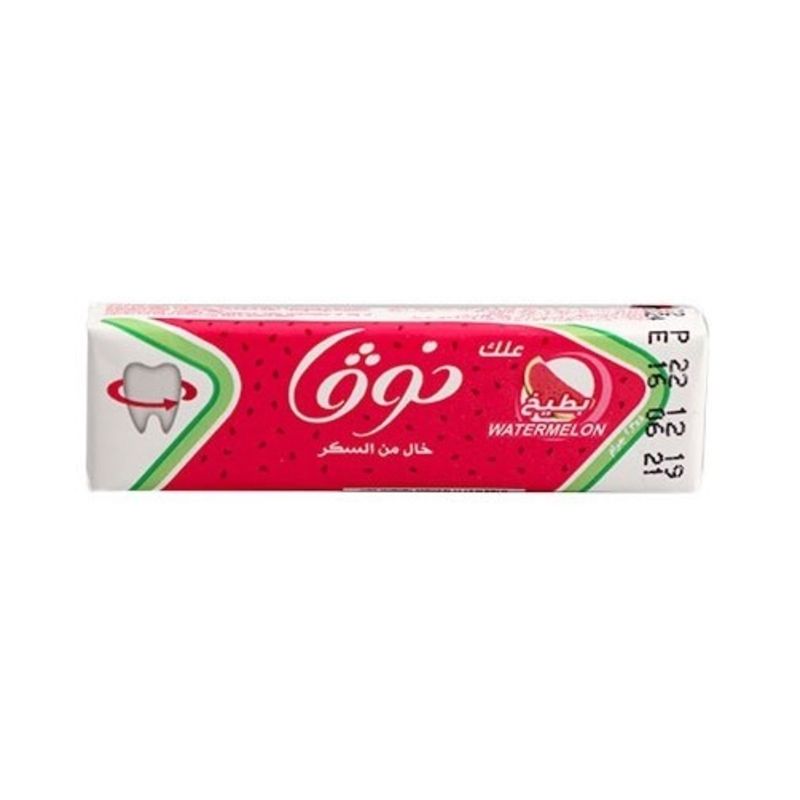 Buy Batook Gum Nova watermelon 12.5g S/F Online in Kuwait | Talabat Kuwait