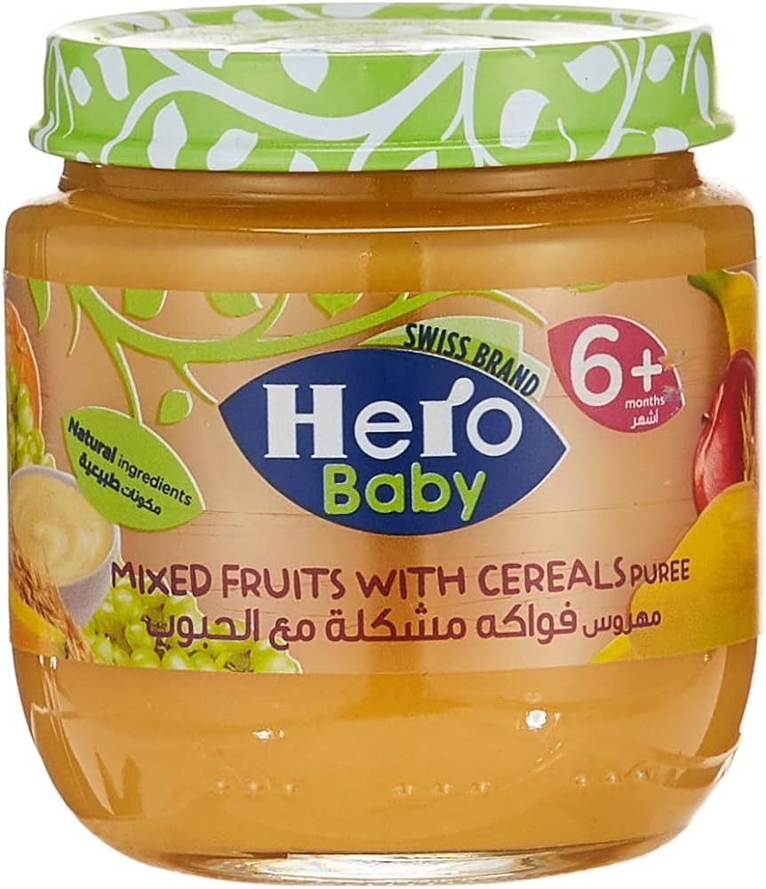Buy Hero Baby Mixed Fruits With Cereals 125 Gm Online in Egypt ...