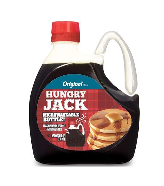 Buy Hungry Jack Regular Syrup Microwaveable Bottle, 710ml Online in ...