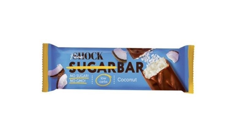 Buy Fitness Shock Protein Bars No Sugar Bar Coconut, 50g Online in ...