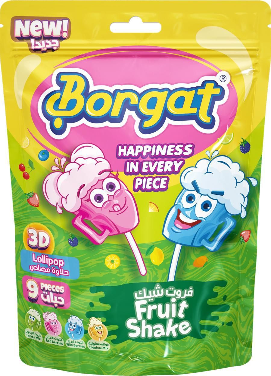 Buy Borgat Fruit Shake Lollipop, 9x14g Online in Kuwait | Talabat Kuwait
