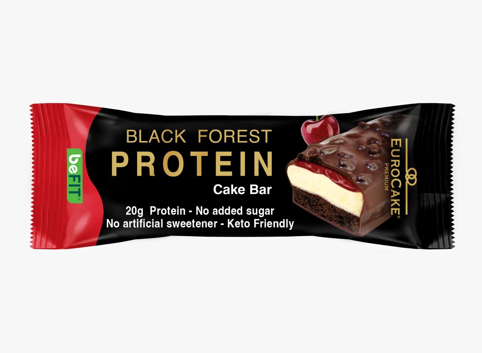 Buy Eurocake Black Forest Protein Cake Bar, 65g Online in Kuwait ...