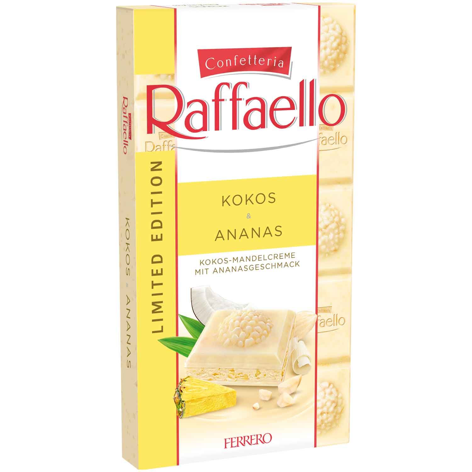 Buy Raffaello Kokos & Ananas Limited Edition Chocolate, 90g Online in ...