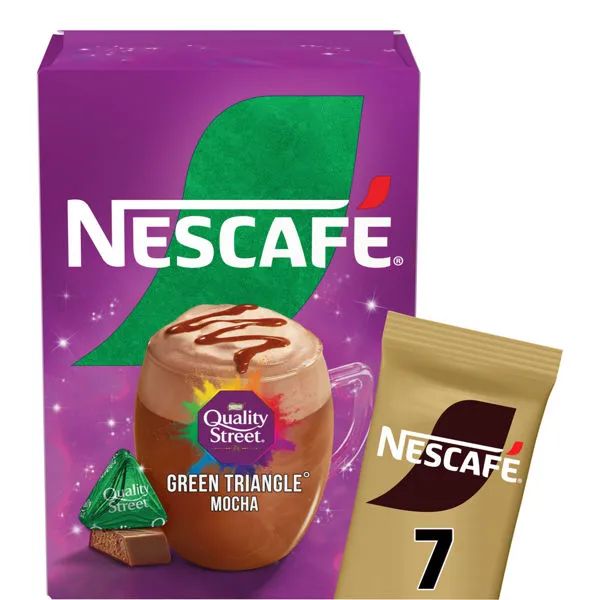 Buy Nescafe Green Triangle Mocha Coffee Sachets, 133g Online in Kuwait ...