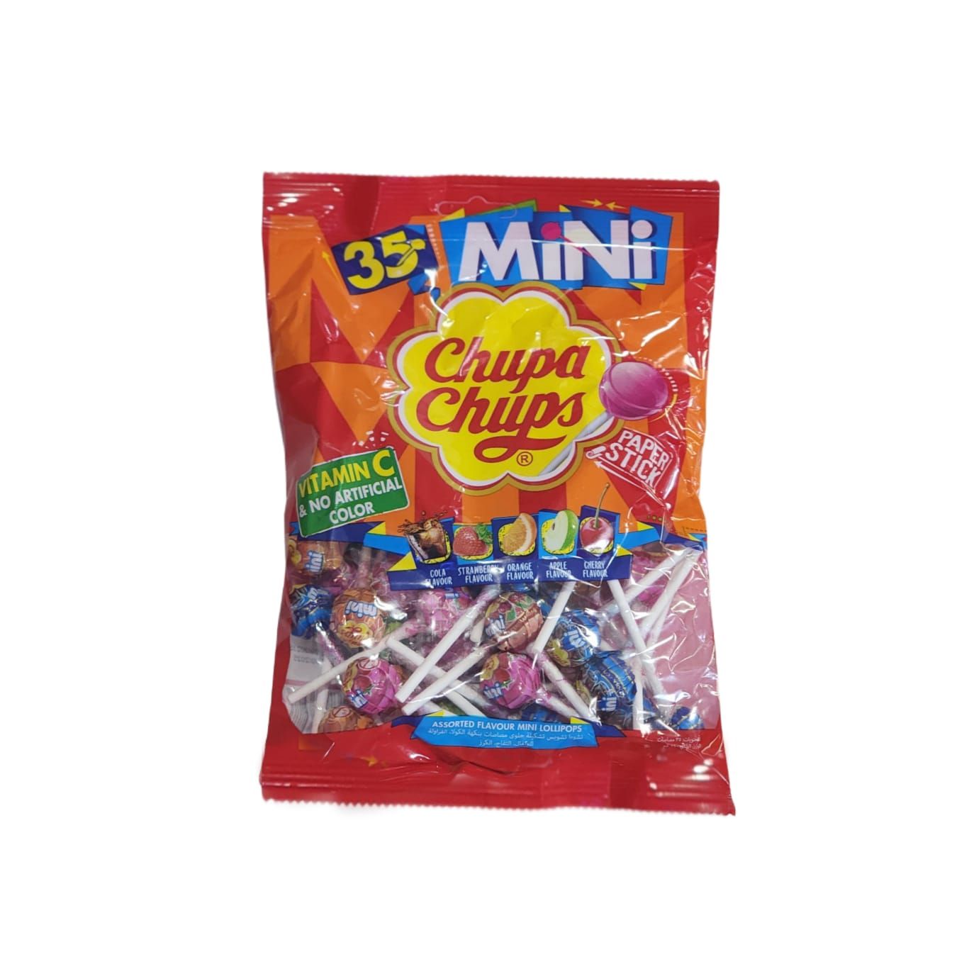 Buy Chupa Chups Mini Lollipops Bag, 210g Online in Kuwait | Talabat Kuwait