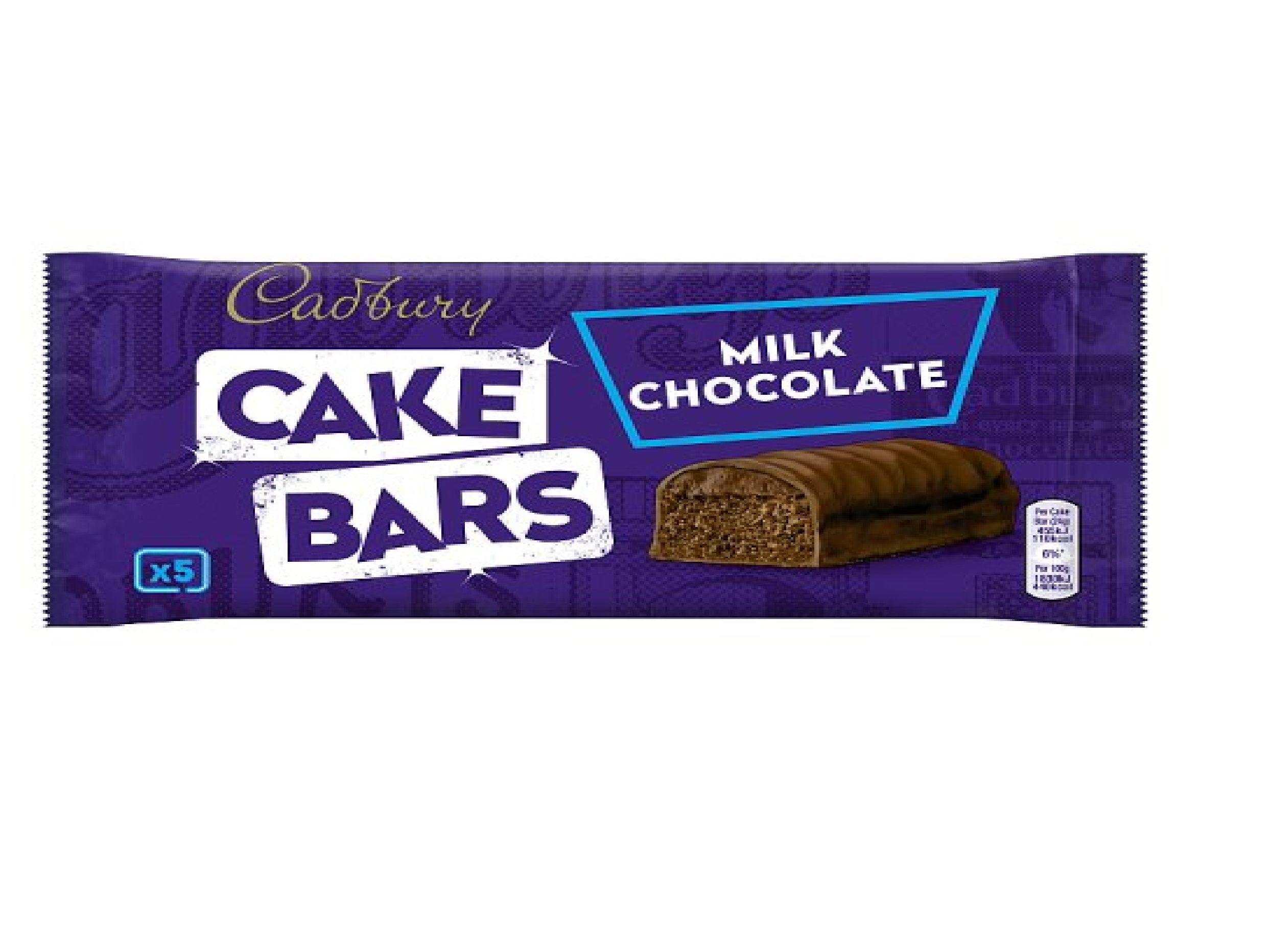 Buy Cadbury Milk Chocolate Cake Bars 5 Pack 120Gm Online in Kuwait ...