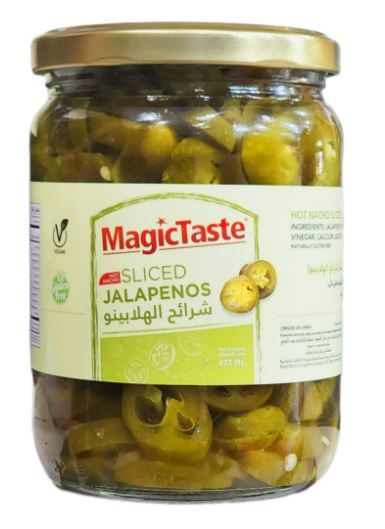 Buy MagicTaste Jalapeno Slices, 473ml Online in Kuwait | Talabat Kuwait