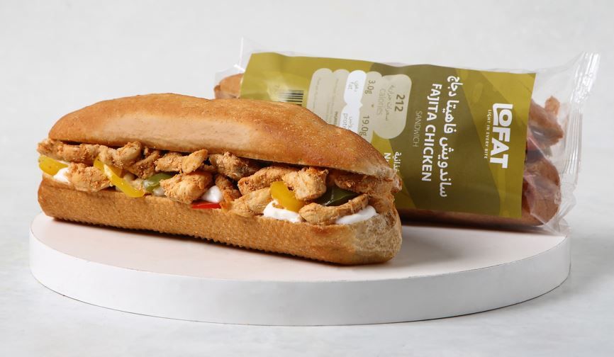 Buy Lofat Fajita Chicken Sandwich 190 g Online in Kuwait | Talabat Kuwait