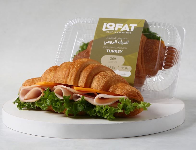 Buy Lofat Turkey Sandwich Croissant, 150g Online in Kuwait | Talabat Kuwait