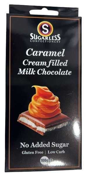 Buy Sugarless Chocolate Caramel 100 g Online in Kuwait | Talabat Kuwait