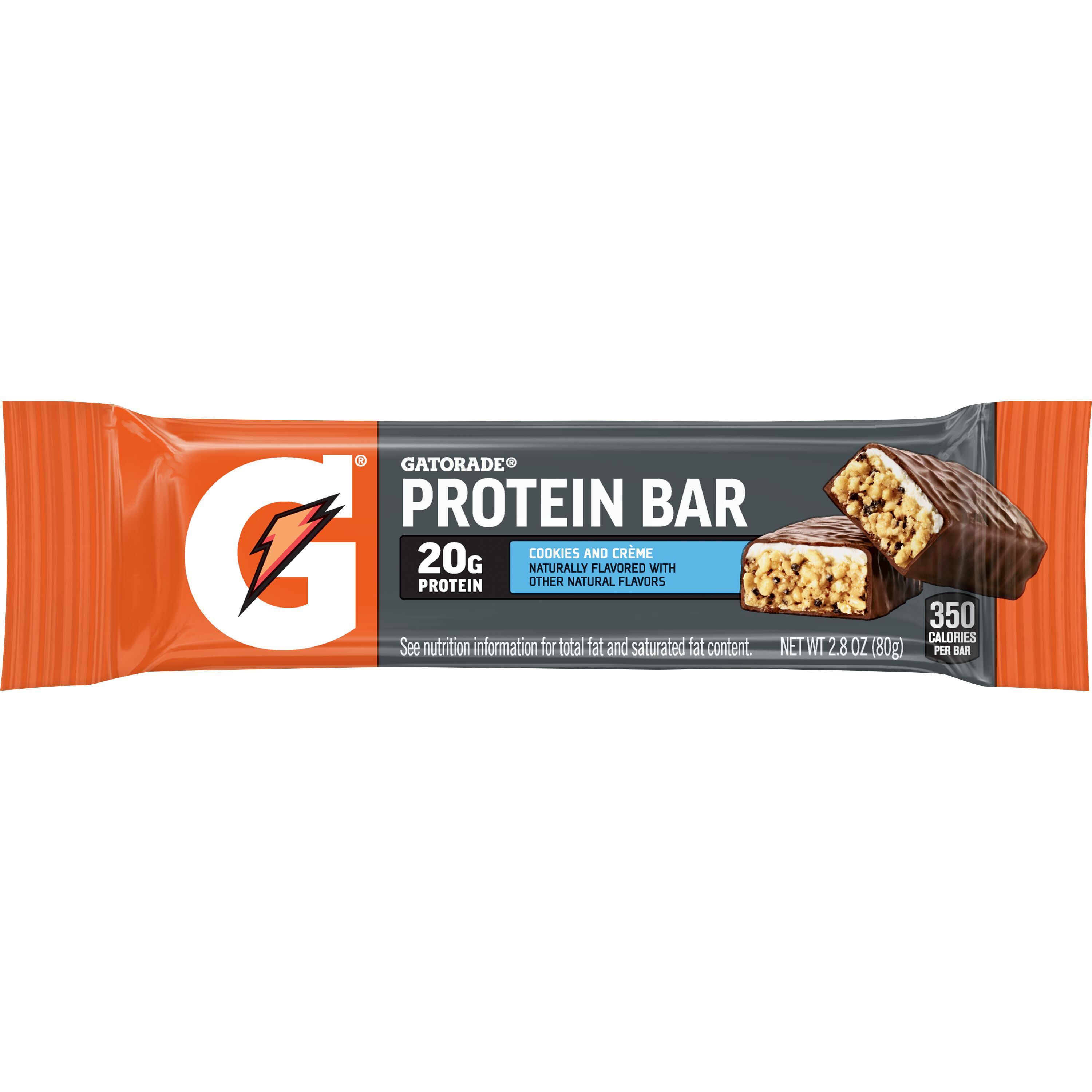 Buy Gatorade Protein Bar Cookies & Cream 80 g Online in Kuwait ...